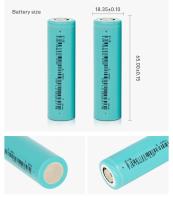 China Home Appliances Lifepo4 Cylindrical Cell / 18650 Lithium Ion Battery 2000mAh for sale
