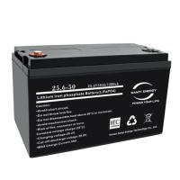 China 25.6V 50Ah Lithium EV Battery RV Rechargeable Lithium Iron Phosphate Battery for sale