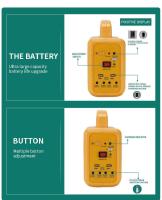 China 12v 7000mAh Small Solar Lighting System With 3 Led Bulb Kit And Mp3 FM Radio for sale
