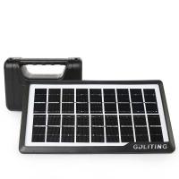 China 4000mah High Quality Camping Light Mini Solar Lighting System With 3 Bulbs for sale