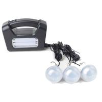 China Solar Outdoor Tent Lights With Bulbs Home Lighting Cell Phone USB Rechargeable for sale