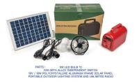 China Small home solar lighting system kit with all-in-one rechargeable portable outdoor camping speakers for sale