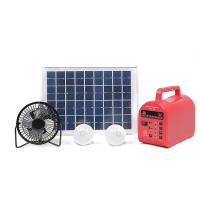 China Small home solar lighting system kit with all-in-one rechargeable portable outdoor camping speakers for sale