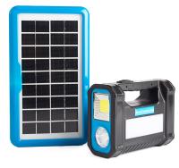 China 9v 3w Home Mini Solar Lighting System Kit With 3 LED Bulbs for sale