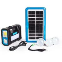 China Emergency Lighting Kit With Solar Energy Storage And Charging 6V 3.0A for sale