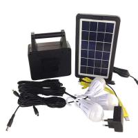 China 2W Multifunctional Solar Flashlight Bulb Set Ip65 Plug And Play for sale