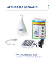 China Portable Outdoor Camping Solar Lamp Rechargeable Lamp Emergency Indoor 3.5w for sale