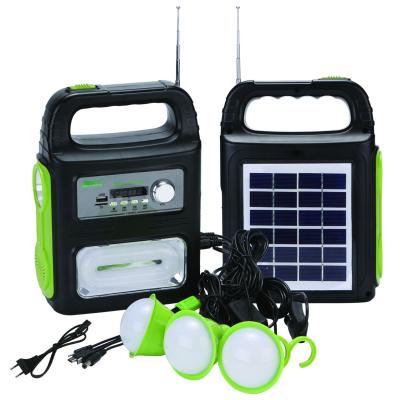 China Outdoor Strong Light Flashlight With USB Charging Function LED Solar Lighting System for sale