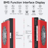 China Smart Bms Lifepo4 Battery 12v 120A Bms With UART BT 485 CAN Function for sale