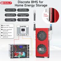 China Smart Bms Lifepo4 Battery 12v 120A Bms With UART BT 485 CAN Function for sale