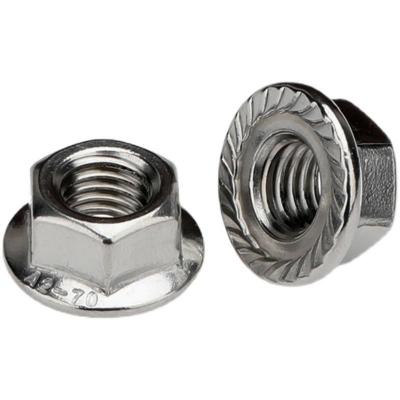 China SS304 Flange Nut And Connecting Piece Lithium Battery Mounting Nut Accessories for sale