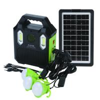 China solar energy system kits portable and rechargeable home solar lighting system with USB for sale