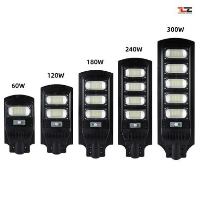 China IP65 Integrated LED Remote Control Solar Street Light 60W 120W 180W 240W 300W for sale