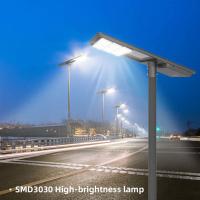 China 120W Solar LED Street Light Intelligent Control Ip65 Outdoor Street Light for sale