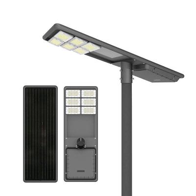 China 60W 100W All In One Outdoor Solar Street Light With Intelligent Control for sale