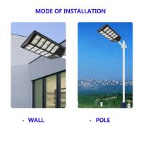China High Capacity Battery All In One LED Solar Street Light 300W 600W 800W 1000W for sale