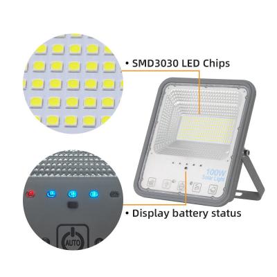 China ODM Warm White Ip66 Waterproof Led Solar Flood Light 50w 100W 200w 300w 400w for sale