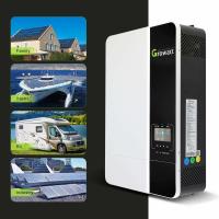 China Growatt 5000W Solar Inverter Pure Sine Wave 48Vdc To 220Vac Off Grid Power Inverter Charger for sale