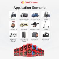 China Daly Smart Bms For Electric Vehicle Lithium Lifepo4 Battery 48v 80a 100a 200a 250a for sale