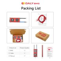 China 12V/48V/60V/72V Lithium BMS 3S-32S Battery Management System 20A/100a/250A Lifepo4 for sale