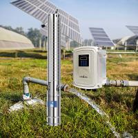 China 180M Screw Solar Water Pump For Water Submersible Agriculture Irrigation Deep Well Pump for sale