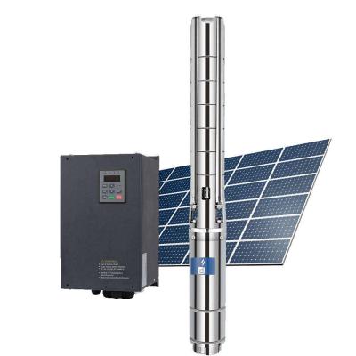 China 95m3/H 6 Inch Submersible Solar Water Pump Big Flow 20HP 380v 15000w 110m for sale
