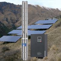 China 95m3/H 6 Inch Submersible Solar Water Pump Big Flow 20HP 380v 15000w 110m for sale
