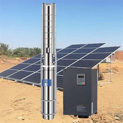 China 20Hp Acdc Solartauch 15Kva 15Kw Solar Power Submersible Centrifugal Water Pump for sale