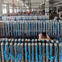 China 380V 4KW 17m3/H 150M 4inch Borehole Solar Submersible Water Pump With Panels for sale