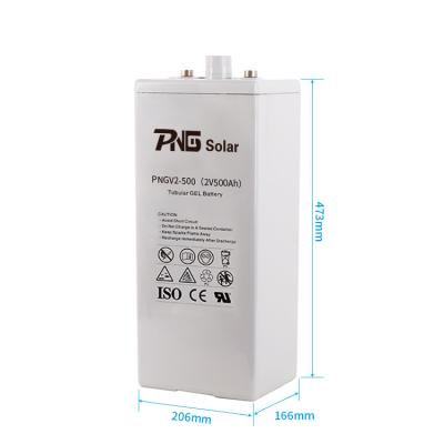 China Household 2v 500AH OPZV Gel Tubular Battery For Solar Power System for sale