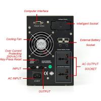 China No Break Online UPS 800w Uninterruptible Power Supply 1kva With Lcd Display Build In Battery for sale