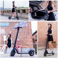 China X7 Electric Scooter 100kg Max Load Lithium Ion Battery Self locking Plug for sale