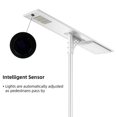 China 120W/ 36V 2700-6000K Solar Street Light With 8~10m Lamp Pole Height for sale