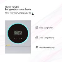 China 60A Output Current Hybrid Solar Inverter With 2 Year for sale