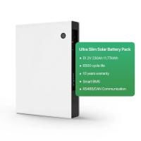 China High Performance Lithium Solar Battery 48V/51.2V Nominal Voltage 100A Charge Current for sale