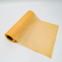 China 10 Inch Reusable Kitchen Cleaning Wipes Roll Of 75 Handy Reusable Cloth Sheets for sale
