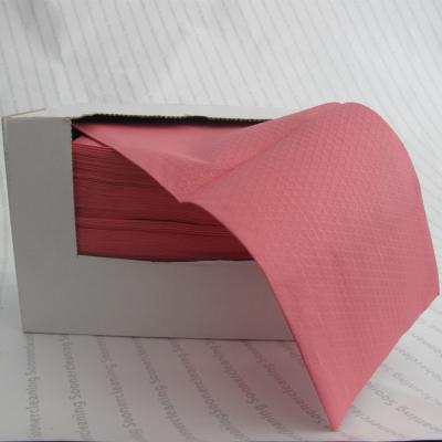 China Embossed 110gsm Industrial Rags Heavy Duty Non Woven for sale