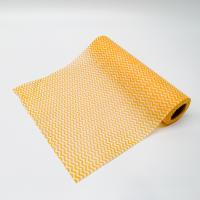 China 35gsm Spunlace Nonwoven Multipurpose Disposable Cleaning Household Wipes Roll for sale
