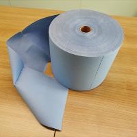 China 125gsm Industrial Wipes 900pcs Jumbo Canvas Paper Roll White For Workshop for sale
