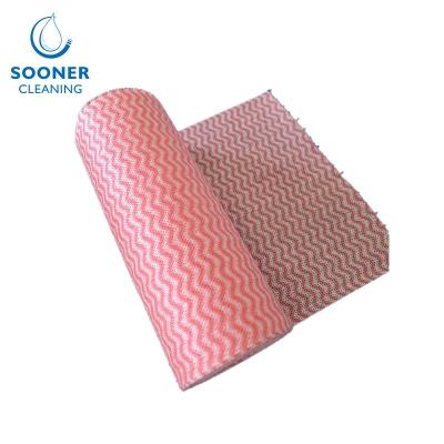 China 25cmx30cm Household Cleaning Wipes , Antibacterial Household Wipes for sale