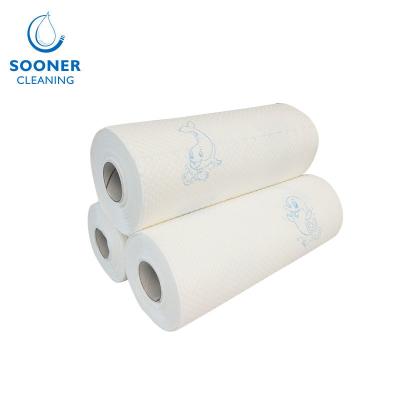 China 30cmx60cm 40gsm Disposable Kitchen Wipes for sale