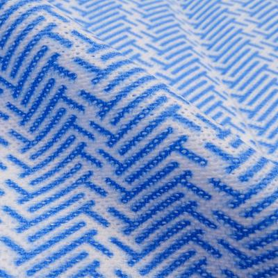 China Kitchen Cleaning Printing 60gsm Non Woven Spunlace Fabric for sale