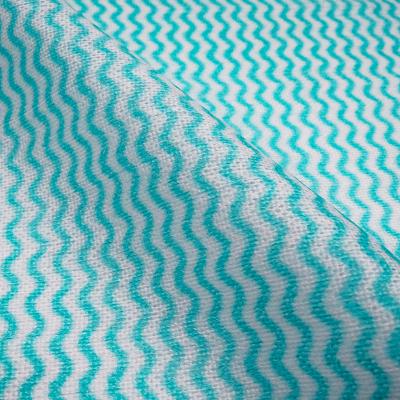 China Kitchen Cleaning Printing Wood Pulp Spunlace Nonwoven for sale