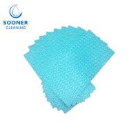 China Wave Line Printed 100gsm Household Surface Wipes for sale
