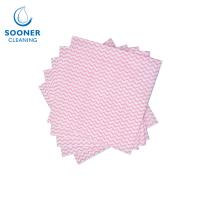 China Wave Line Printed 100gsm Household Surface Wipes for sale