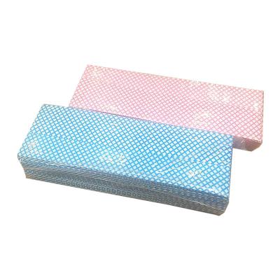 China Diamond Printed Household Disposable Food Service Wipes for sale