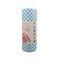 China Spunlace Printed Household Cleaning Wipes 30cmx60cm for sale
