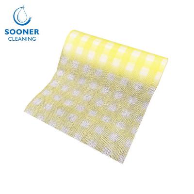 China Square Printed Antibacterial Kitchen Cleaning Wipes for sale