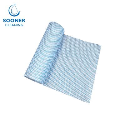 China Good Water Absorption Diamond Printing Food Service Wipes for sale