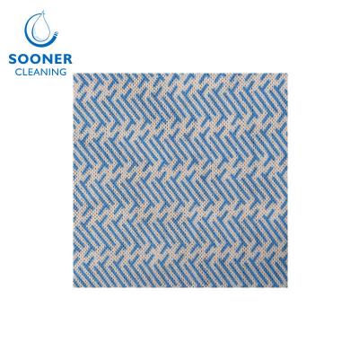 China Cross Printed 30cmx40cm Household Cleaning Wipes for sale